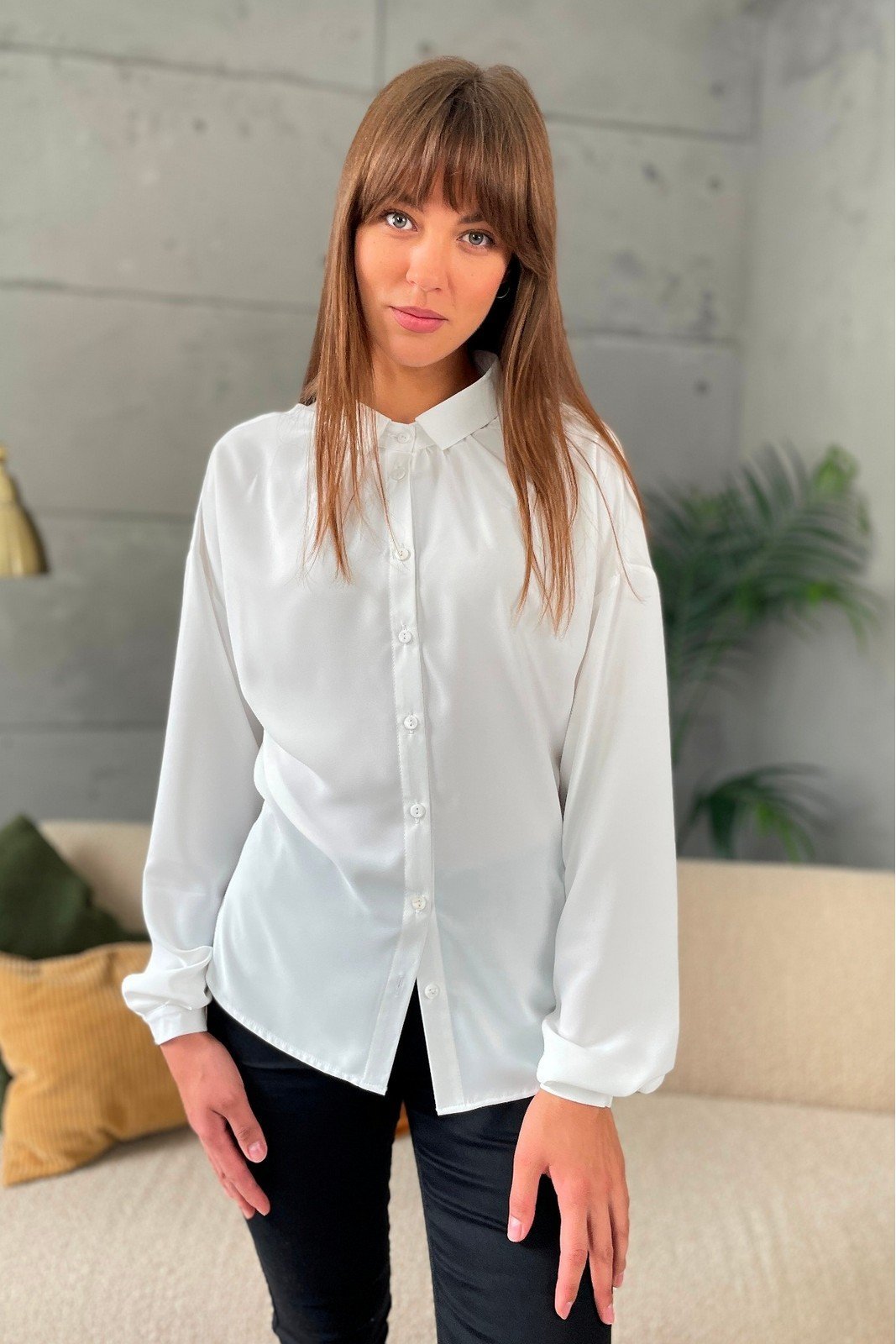 Блузка 2142 молочный Rumoda купить в интернет магазине | в наличии